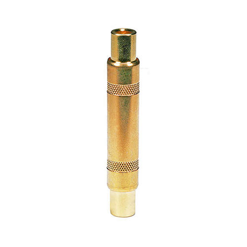 Metal 6.35mm (1/4inch) TRS Female to 6.35mm (1/4inch) TRS Female ...