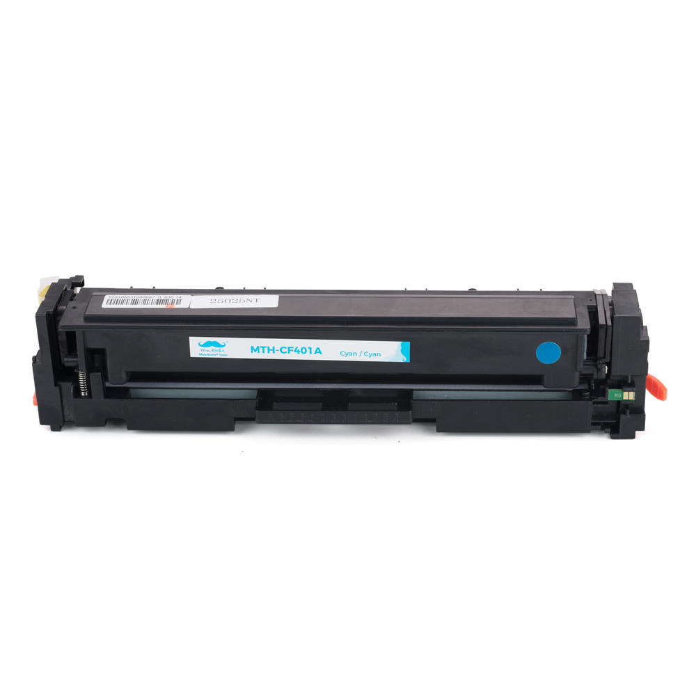 Compatible HP 201A CF401A Cyan Toner Cartridge - Moustache®