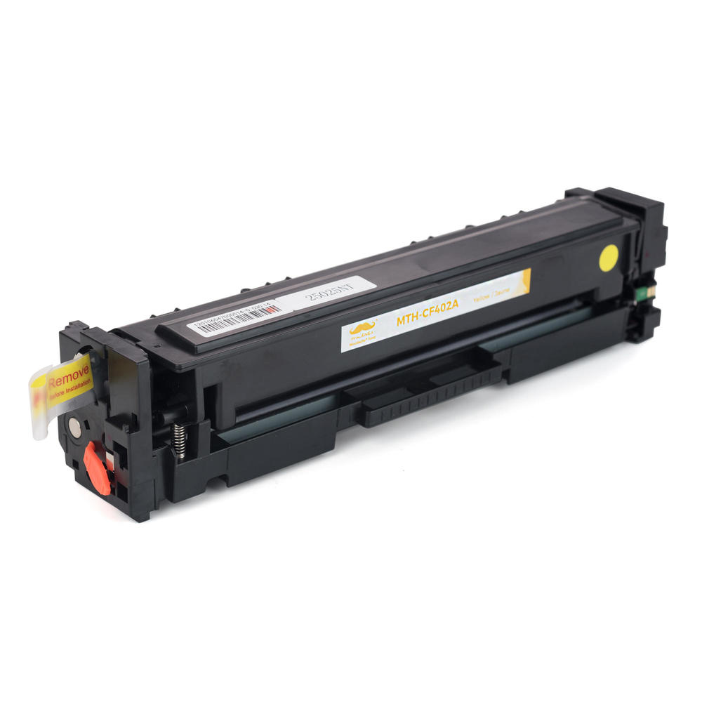 Compatible HP 201A CF402A Yellow Toner Cartridge - Moustache®