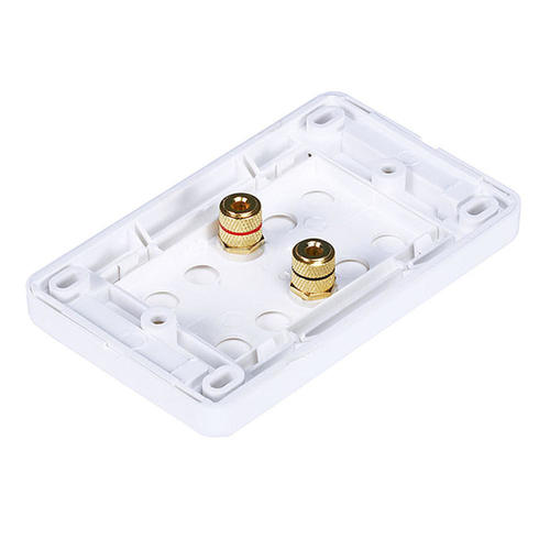 High Quality Banana Binding Post Wall Plate for 1 Speaker, Coupler Type ...