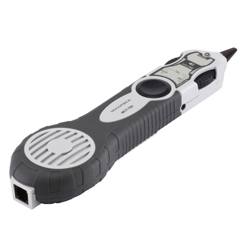 Multifunction RJ-45, BNC, and Speaker Wire Tone Generator, Tracer, Tester