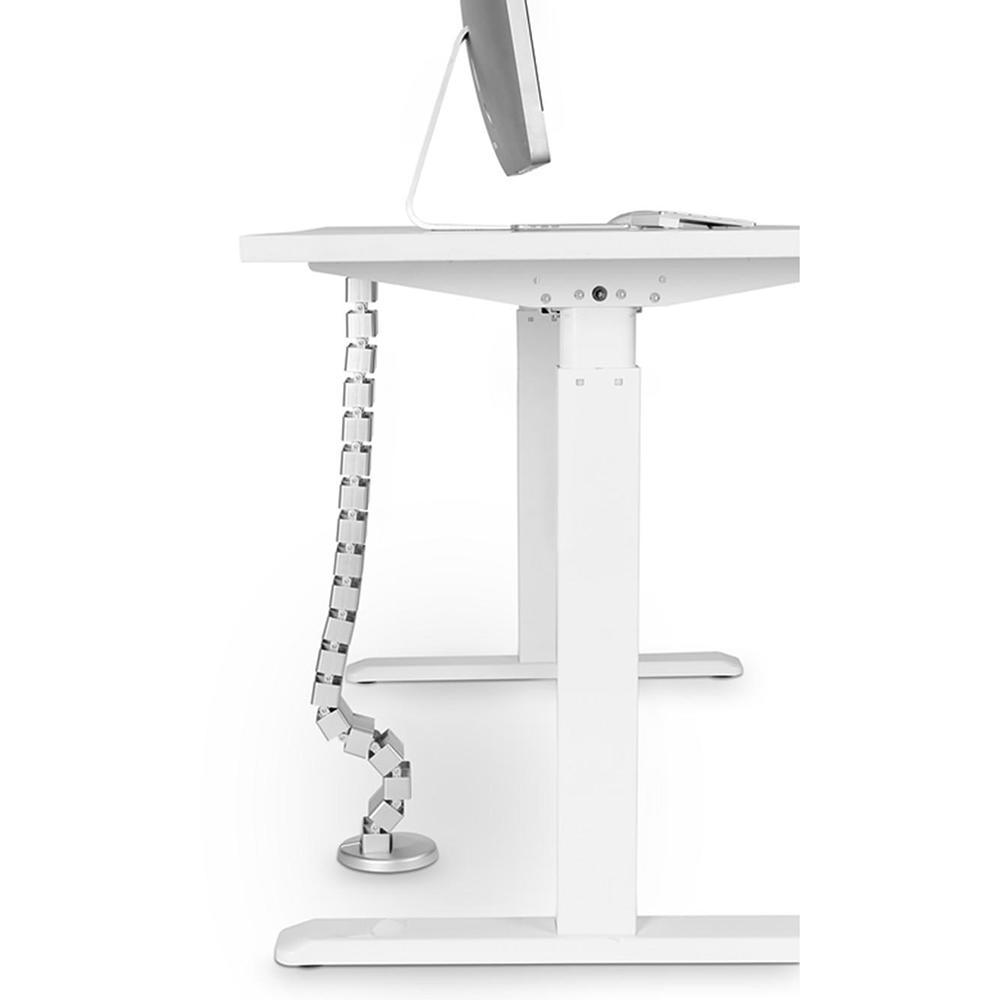 Deluxe Cable Management Spine, Black - PrimeCables®