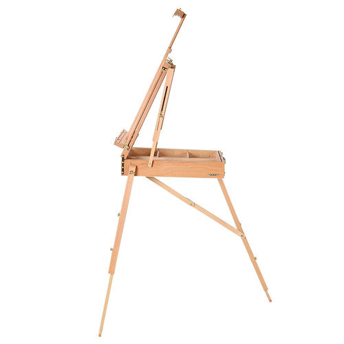 Chevalet Art Français portable en bois pour la peinture et le dessin ...