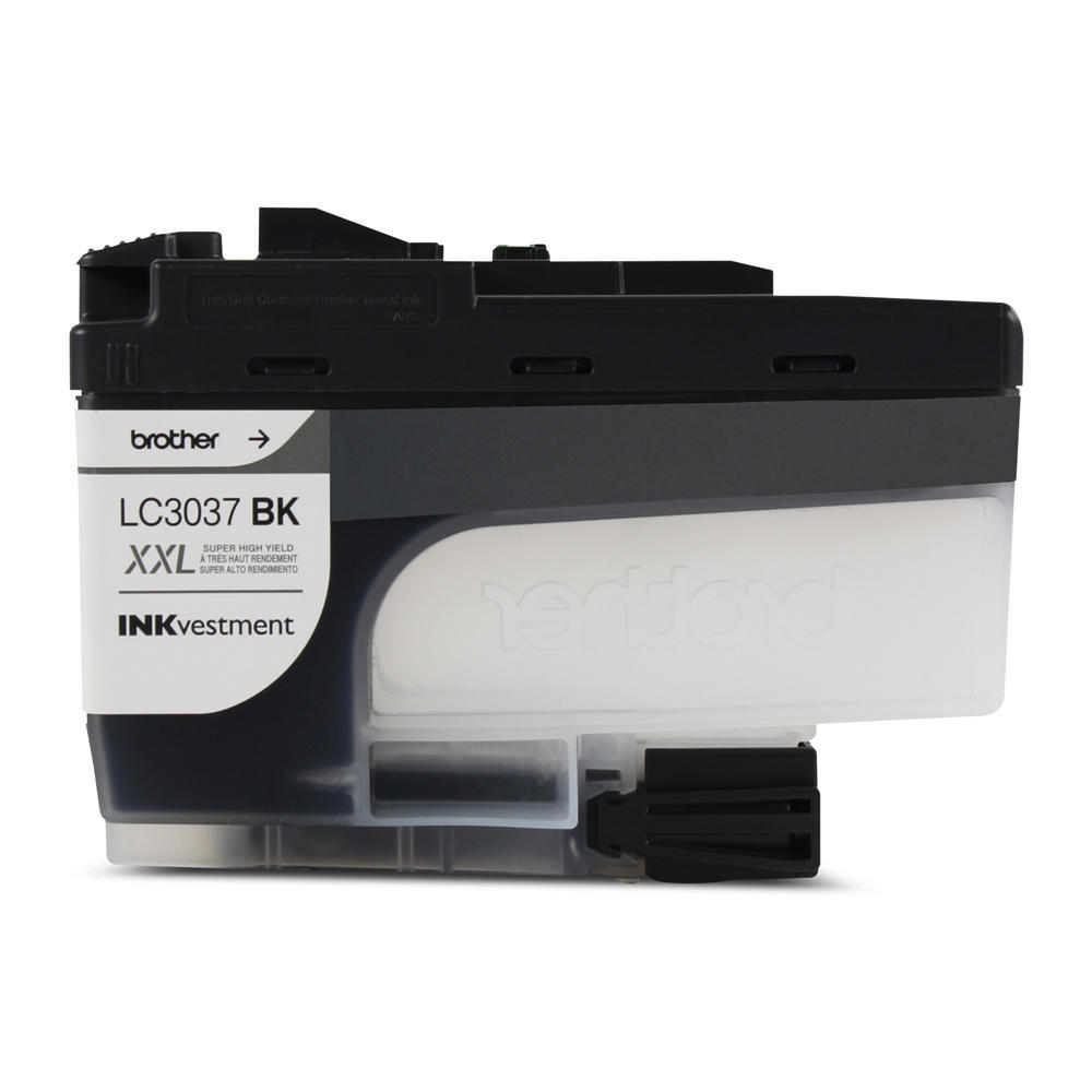 Brother Genuine LC3037BK, Single Pack Super High-Yield Black ...