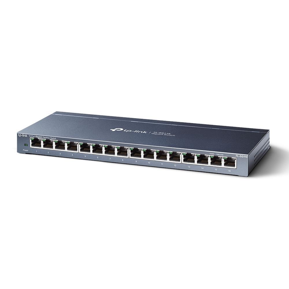 Commutateur de bureau gigabit 16 ports - TP-LINK®