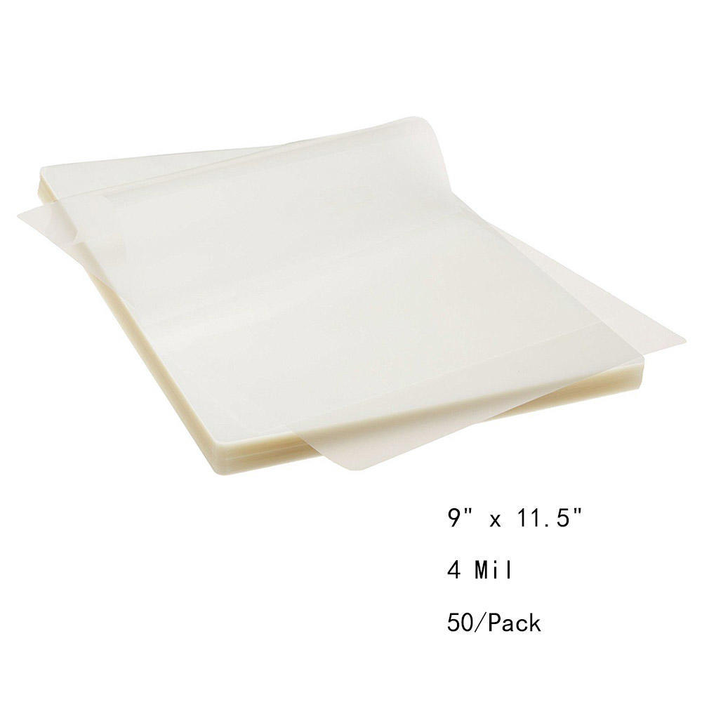 Retrievable Thermal Laminating Pouch, 50/Pack - 4 MIL, 9" x 11.5 ...