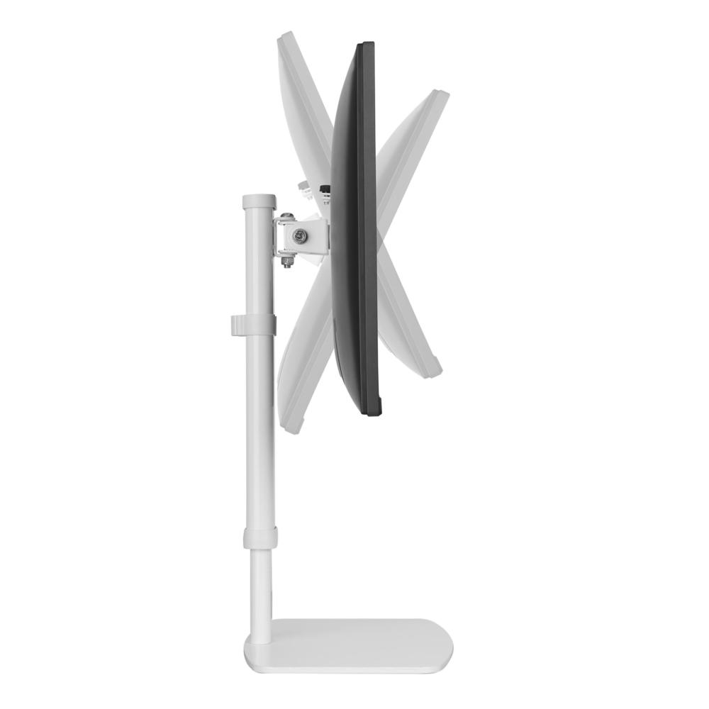 Adjustable Vertical Monitor Stand for 17–27 Inch Screens