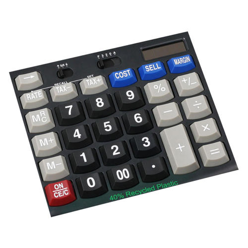 Victor® 1190 12 Digit Desktop Calculator Solar and Battery Powered