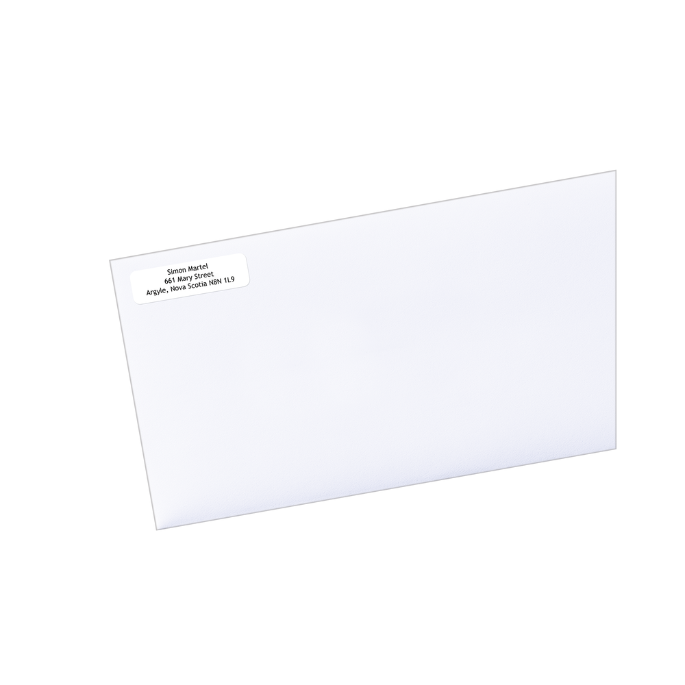Avery® EcoFriendly White Mailing Labels - 1-3/4 x 1/2", Package of 10 ...