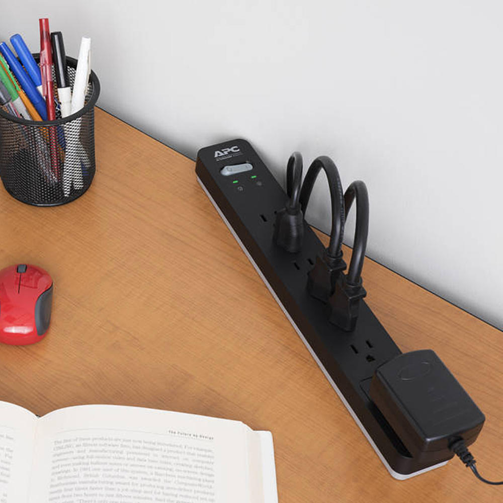 APC by Schneider Electric Essential SurgeArrest PE76, 7 Outlets, 6 Foot ...