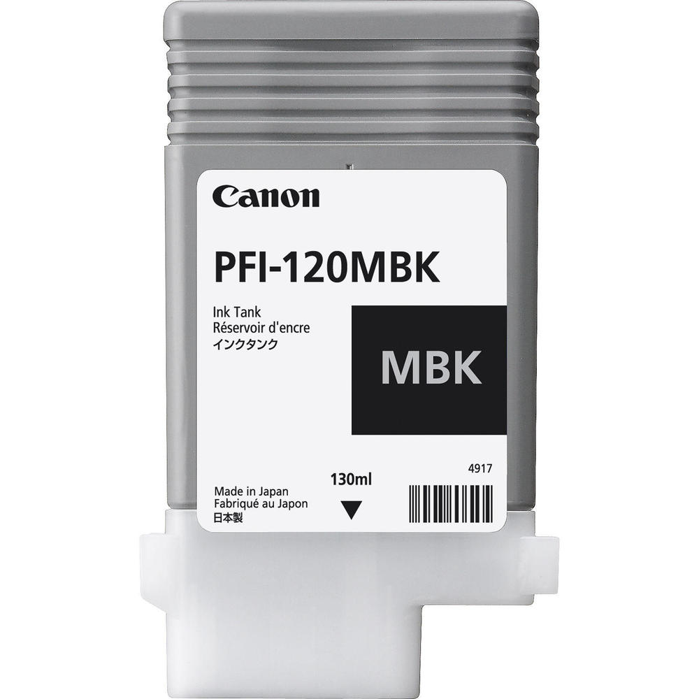 Canon PFI-120MBK Original Matte Black Ink Cartridge (2884C001)