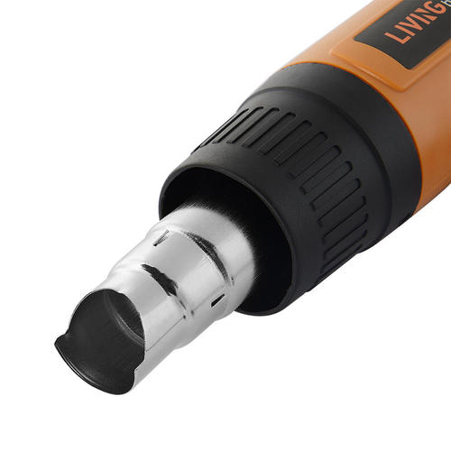 1500W Heat Gun Hot Air Wind Blower with 4 Nozzles and Two Heat Levels ...