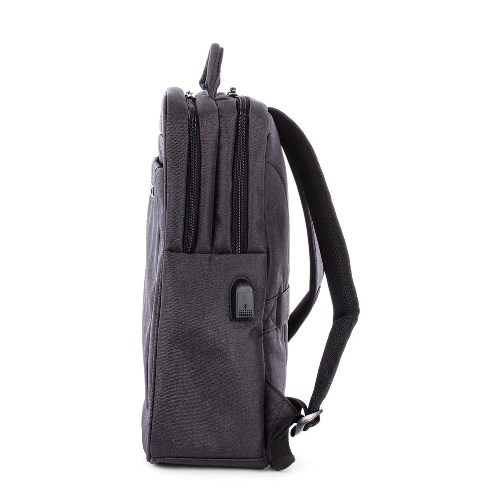 Swiss Mobility® CADENCE RFID Backpack, for Laptop up to 15.6", Double ...