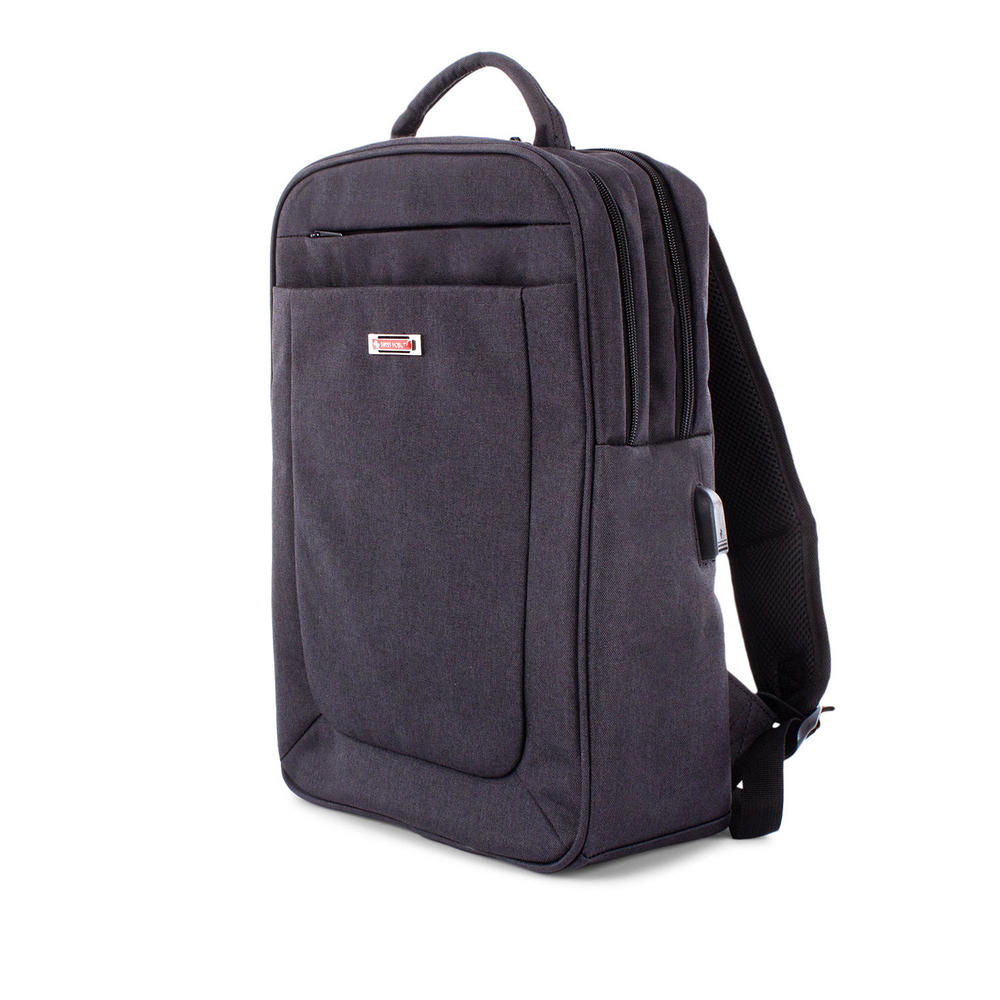 Swiss Mobility® CADENCE RFID Backpack, for Laptop up to 15.6", Double ...