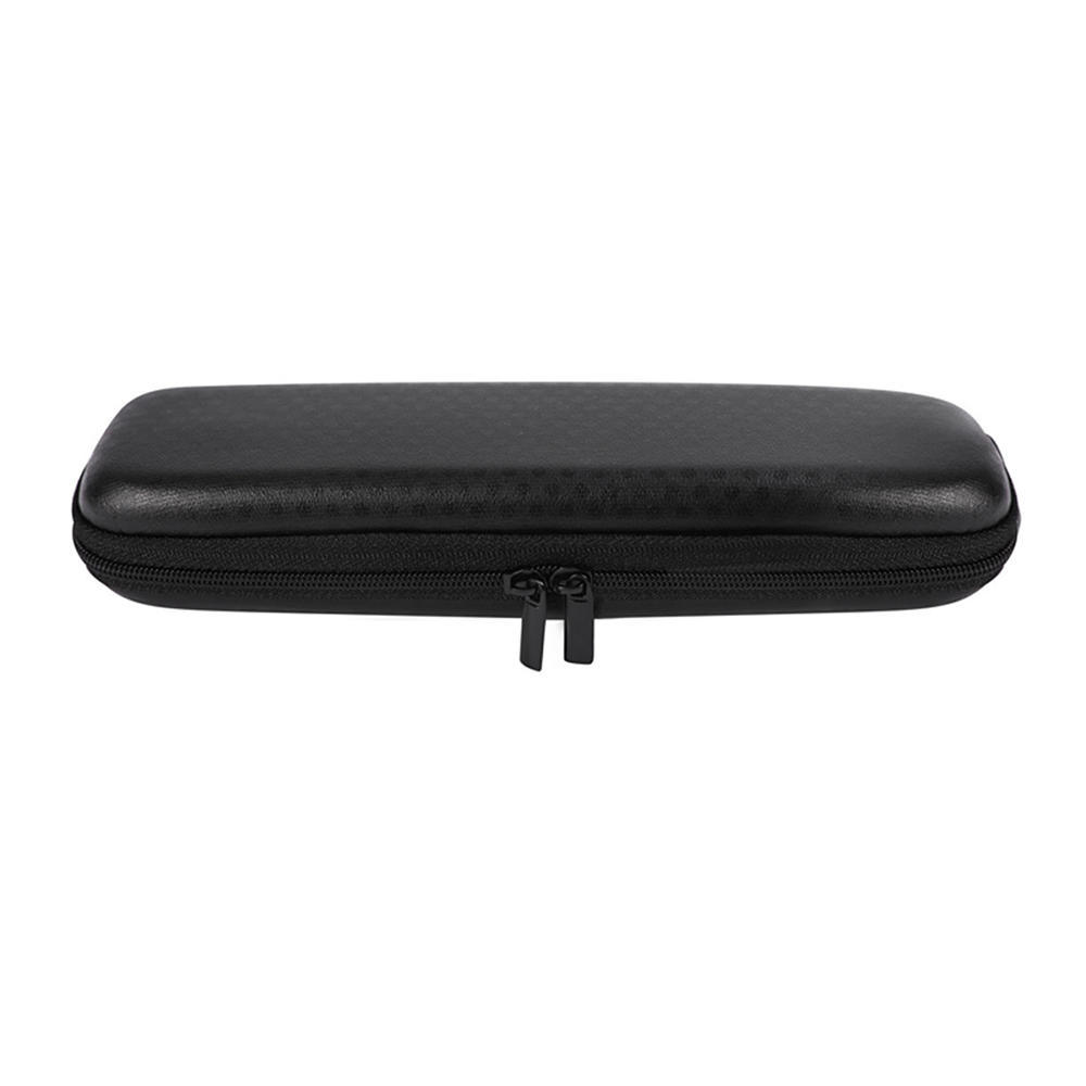 EVA Hard Pencil Case Box, Durable Pen Carrying Case with Zipper, Black