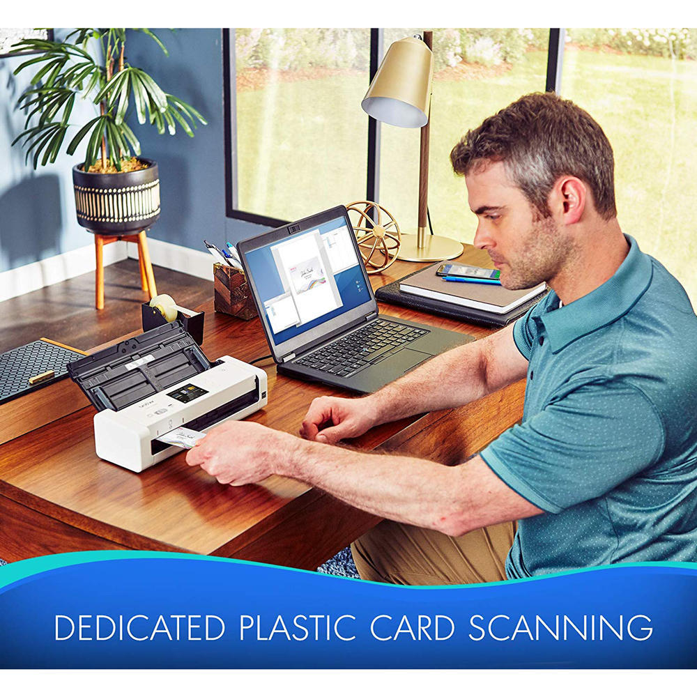 Brother ADS-1700W Scanner couleur de bureau compact sans fil avec ...