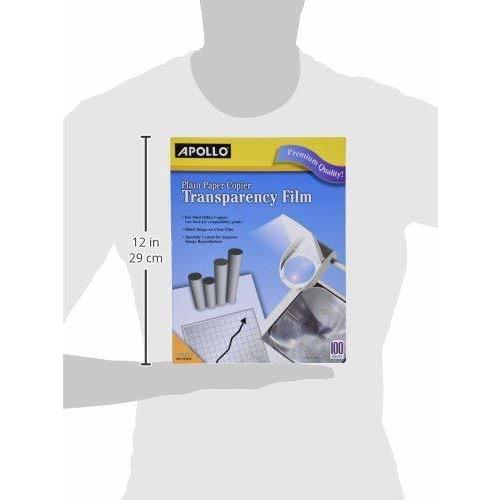 Apollo Transparency Film for Colour Laser, Box of 50