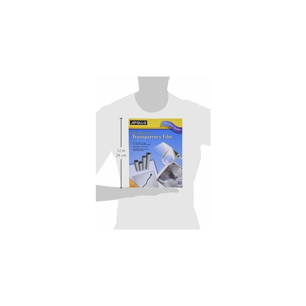 Apollo Pellicule Transparent Pour Copieurs, Boîte de 100
