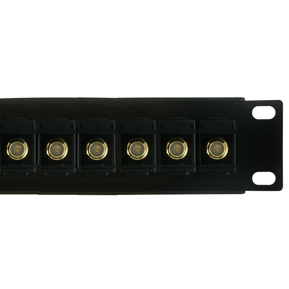 24 port F-Type Patch Panel, 19 inch Rackmount 1U