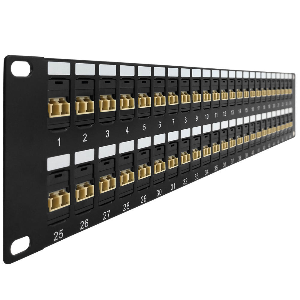 48 Port LC/LC Multimode 62.5u Duplex Patch Panel - 19" Rackmount 2U