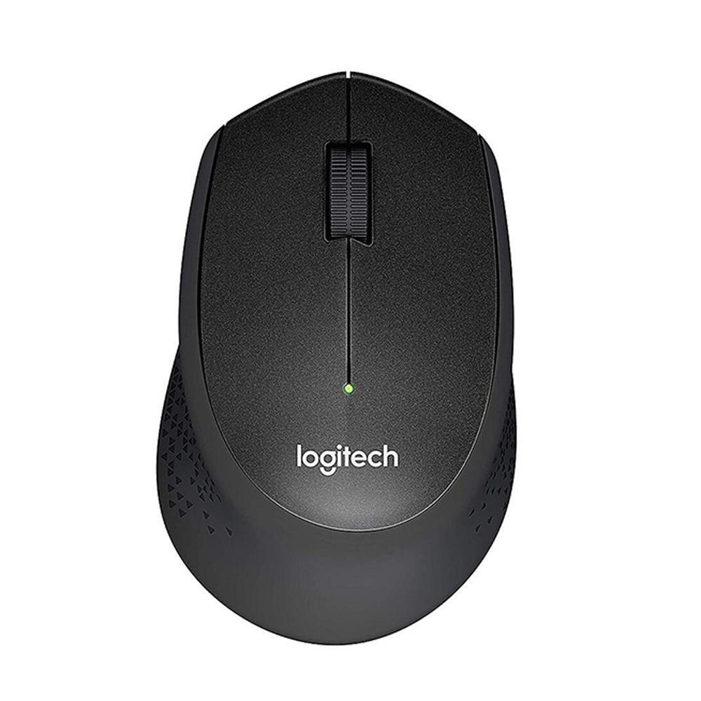 Logitech M330 Silent Plus Wireless Mouse, Black