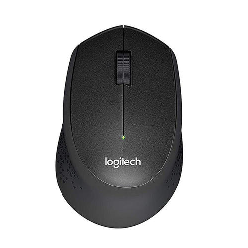 Logitech M330 Silent Plus Wireless Mouse, Black