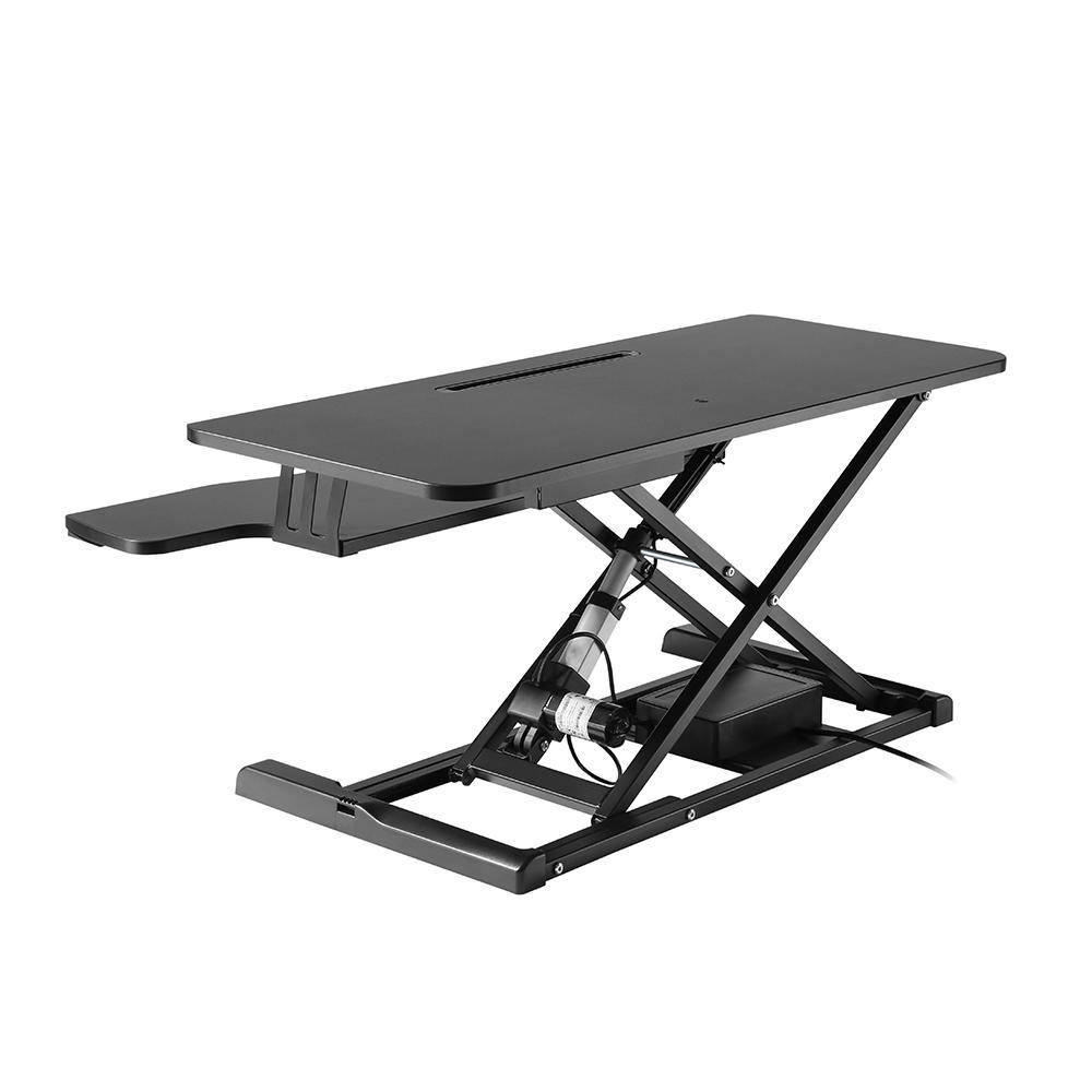 PrimeCables Electric Sit-Stand Desk Converter - Black