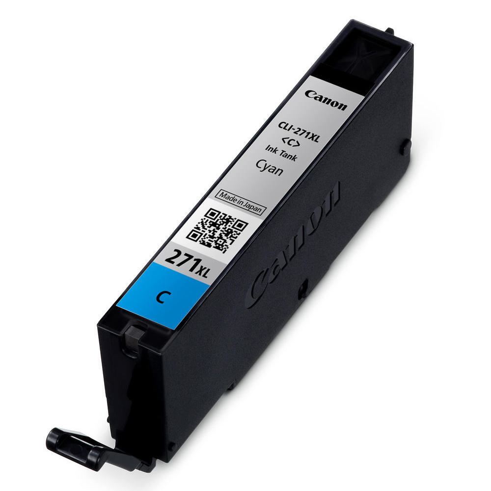 Canon CLI-271XLC Original Cyan Ink Cartridge High Yield (0337C001AA)