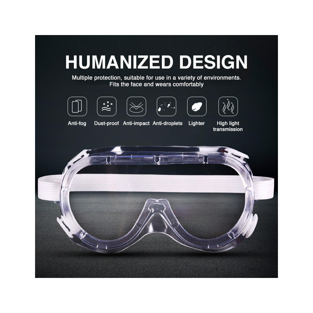 Safety Goggles Chemical Splash Protective 1Pack