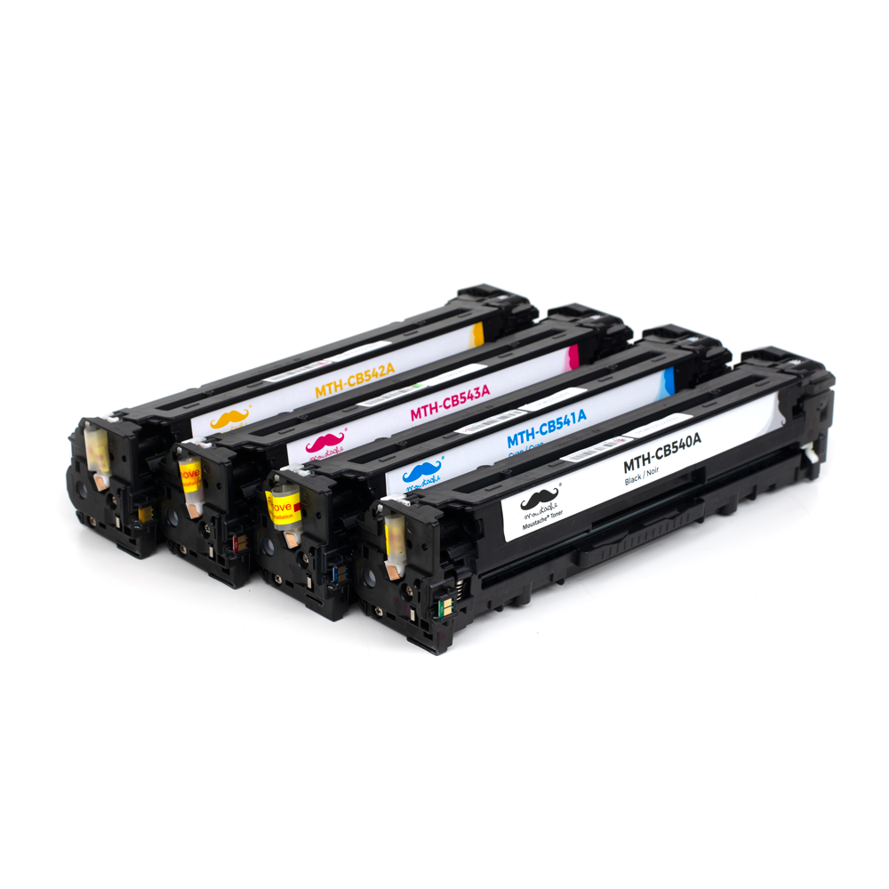 HP 125A Toner | HP CB540A CB541A CB542A CB543A Toner Cartridge | Combo