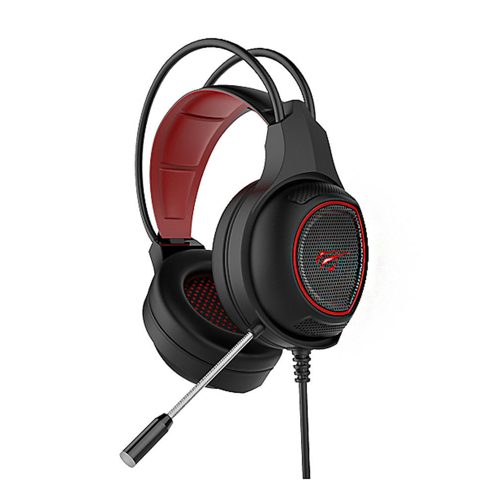 Havit HV-H2239D USB Gaming Headset with Mic, 40mm Speaker & LED Lighting