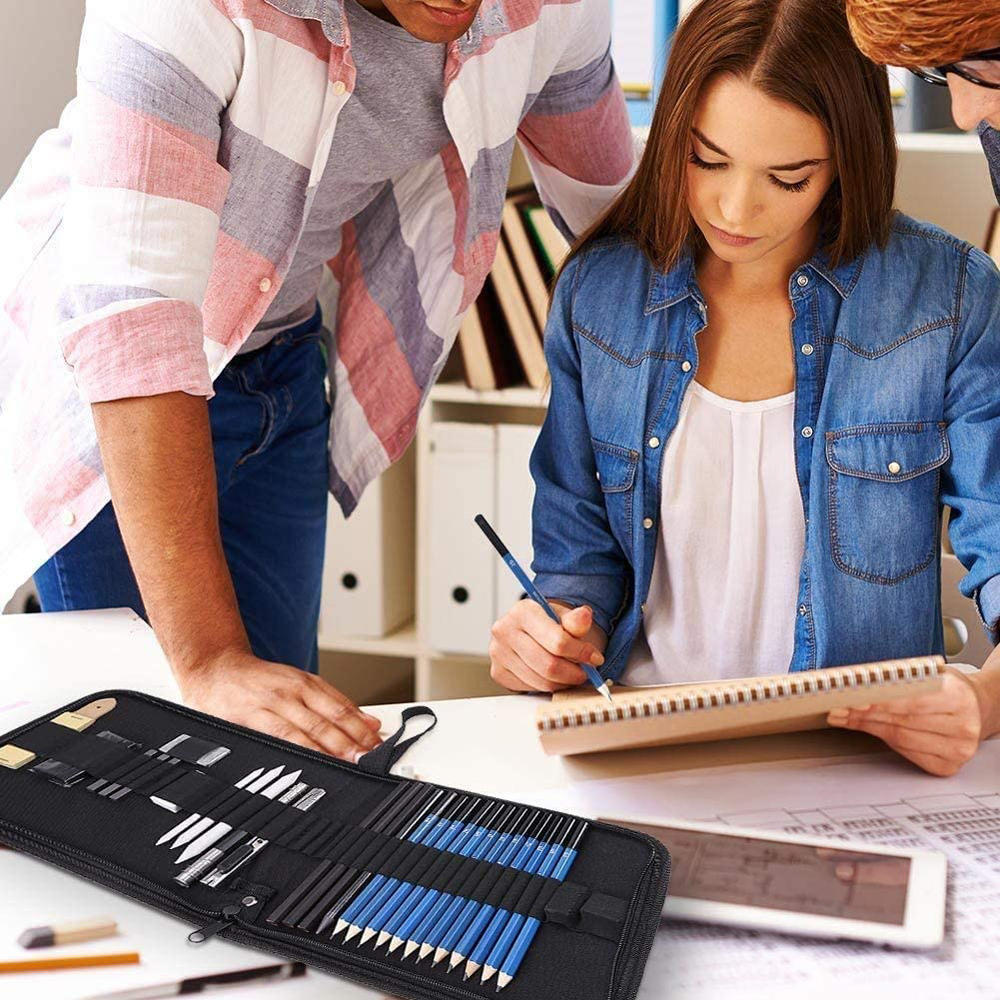 33 Pieces Professional Art Drawing Sketch Kit