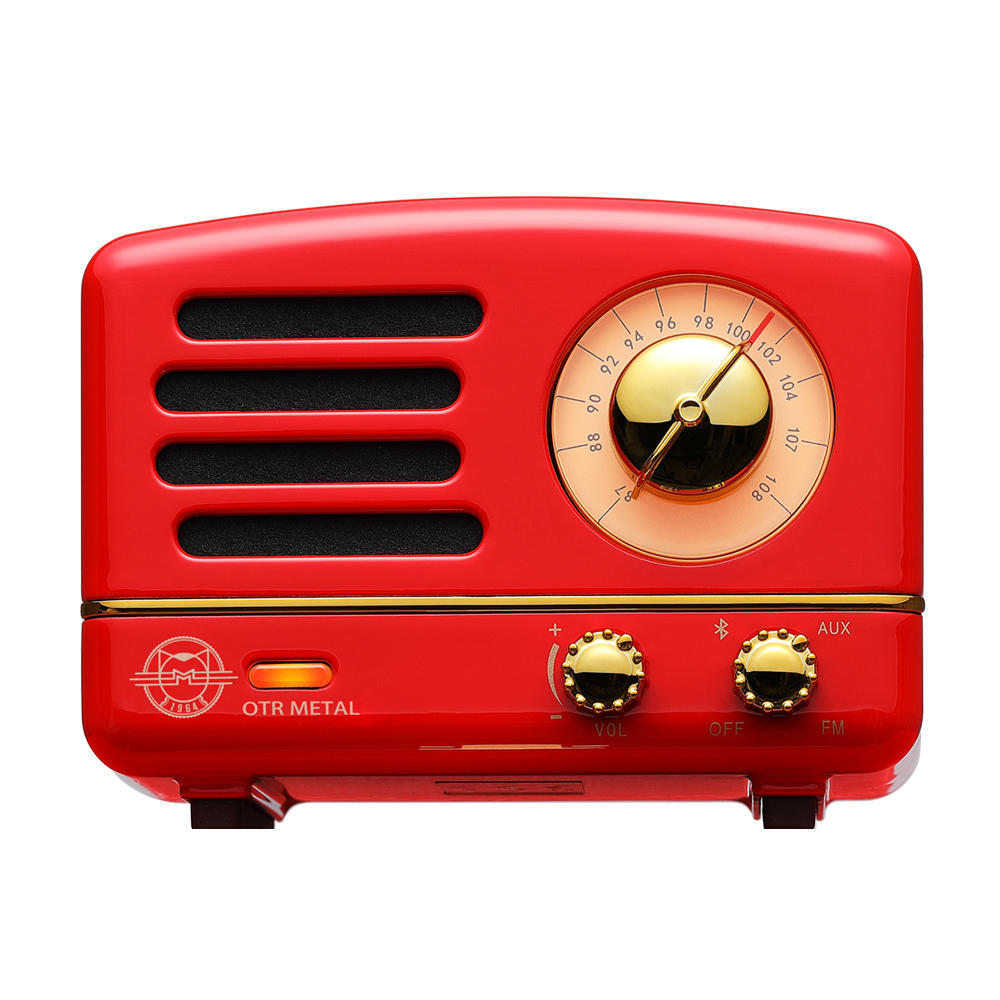 Retro Wireless Bluetooth Speaker FM/AUX Radio with Old Fashioned ...