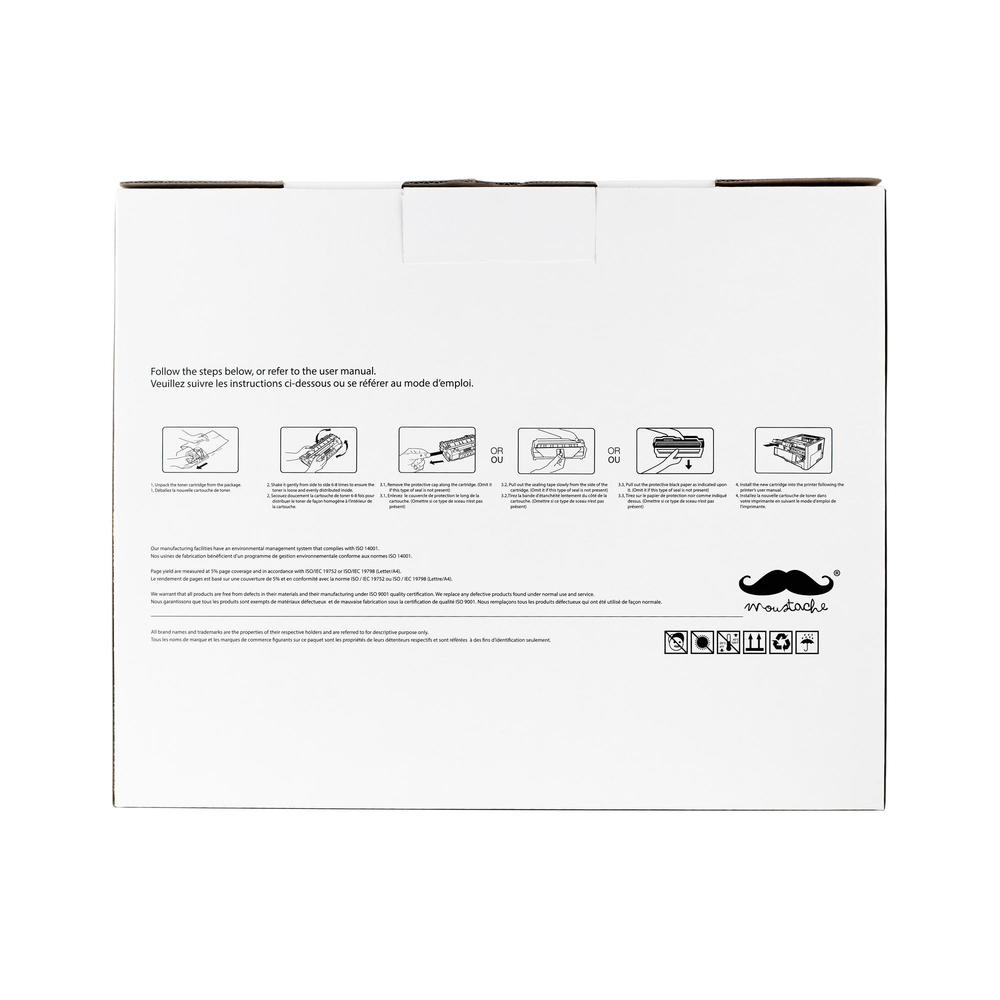 Dell 593-BBBJ 8PTH4 C7D6F Compatible Black Toner Cartridge High Yield ...