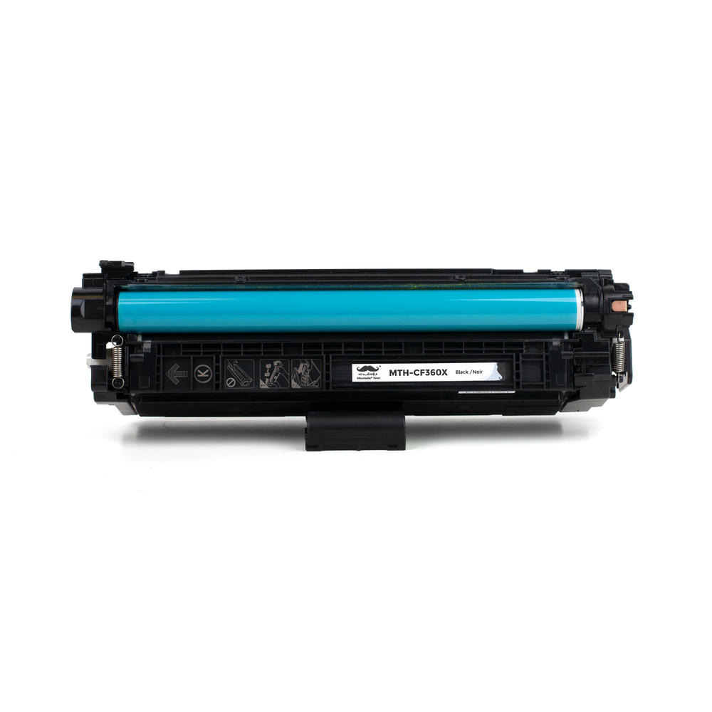 Compatible HP 508X CF360X Black Toner Cartridge High Yield 12500 Pages ...