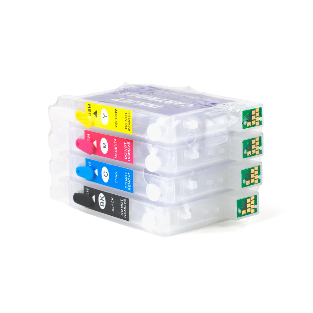 Epson T060 Empty Refillable Ink Cartridge Combo BK/C/M/Y with ARC Chip