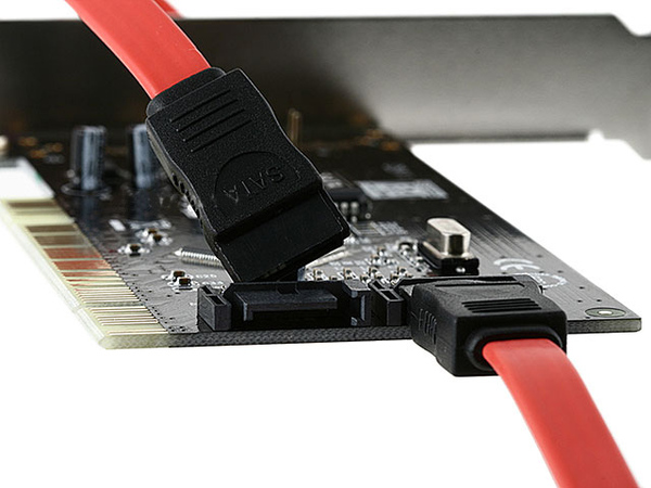 2 Port SATA Serial ATA PCI RAID Controller Card - Silicon Image