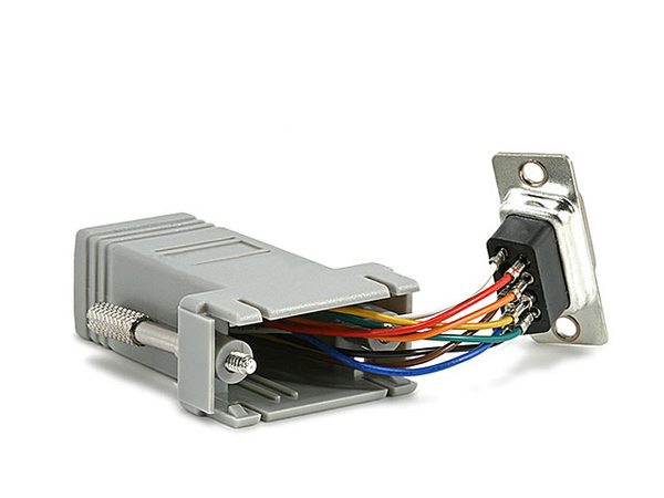 DB9F/RJ-45,Modular Adaptor - Monoprice®