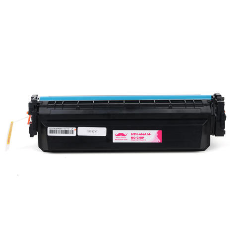 Compatible HP 414A W2023A Magenta Toner Cartridge - No Chip - Moustache®