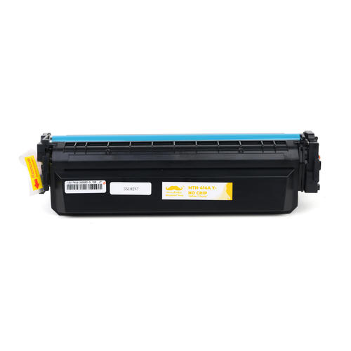 Compatible HP 414A W2022A Yellow Toner Cartridge - No Chip - Moustache®