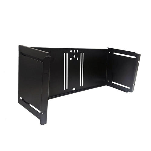 19 Inch Adjustable Rack Mount Monitor Mount - 4U - VESA 75x75, 100x100