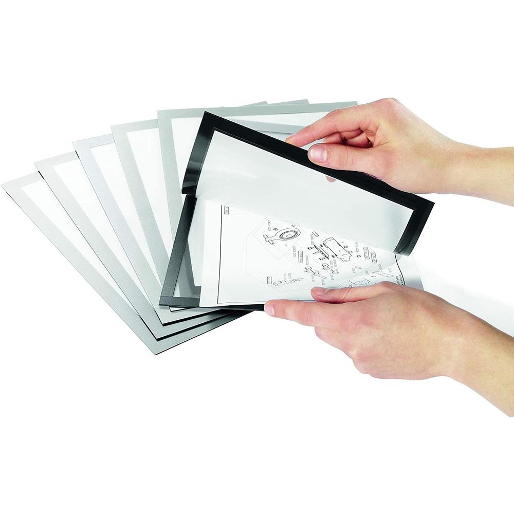DURAFRAME® Magnetic Plus Document Sign Holder, Letter-Size 8-1/2" x 11 ...