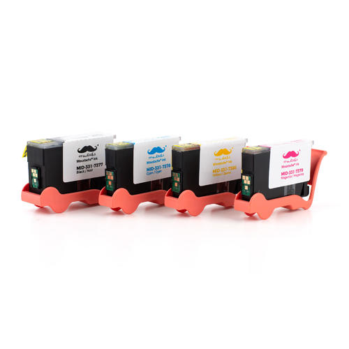 Dell Series 33 34 T9FKK Compatible Ink Cartridge Combo Extra High Yield ...