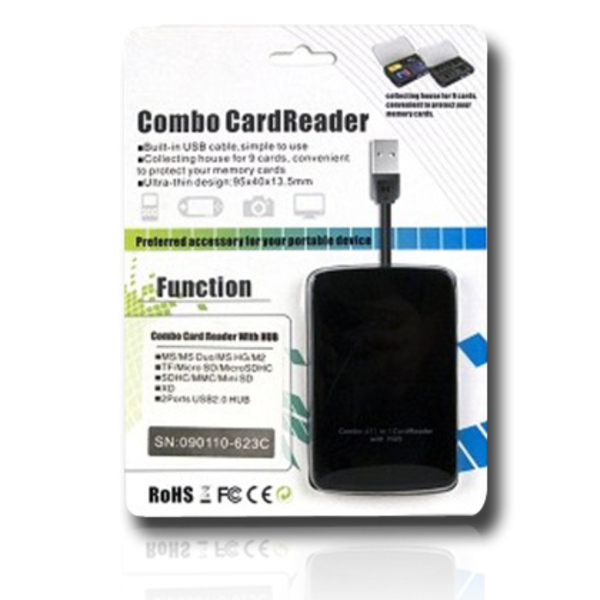 All in One Portable USB 2.0 Card Reader