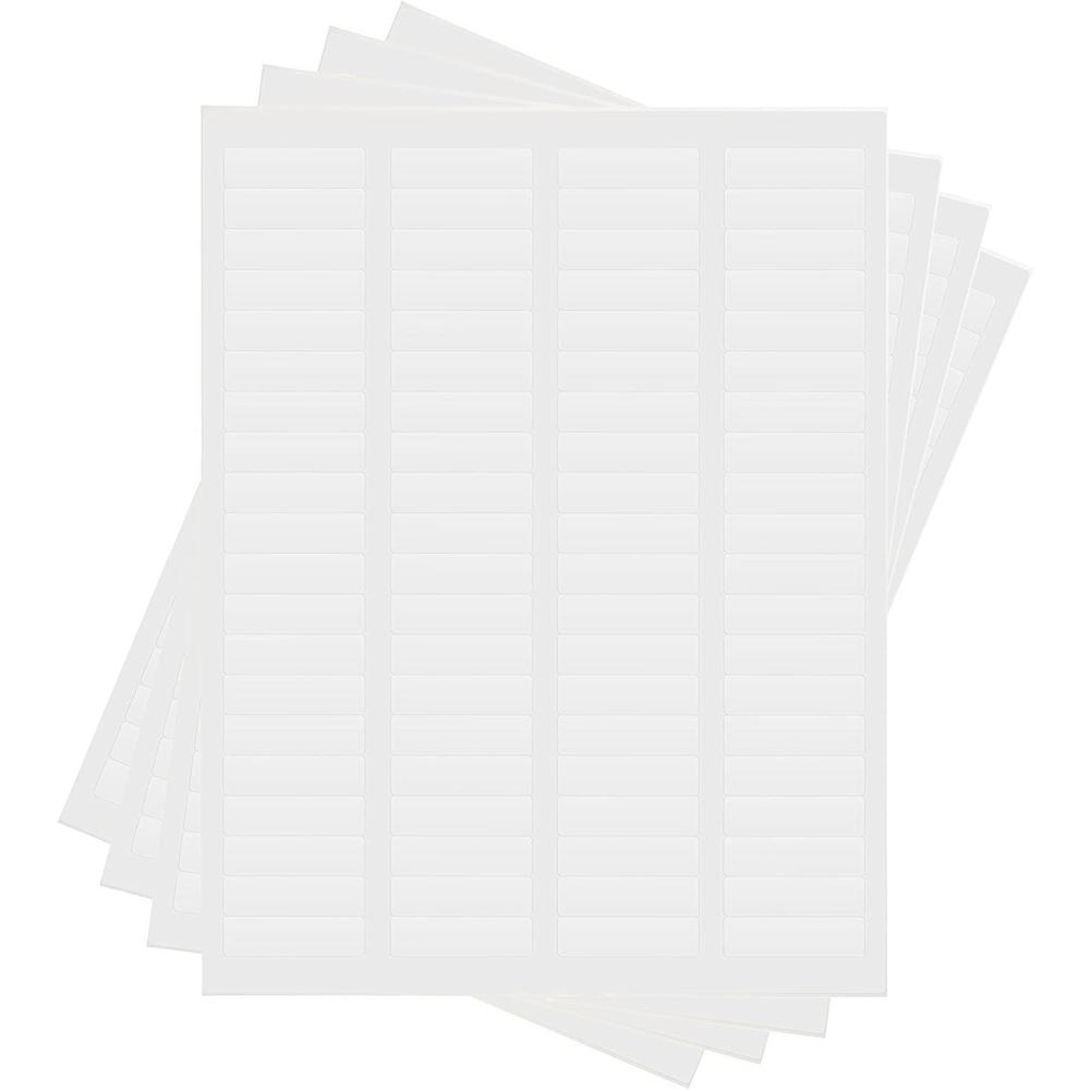 Laser Address Labels, 1-3/4" x 1/2", Compatible, 8000 Labels - Moustache®