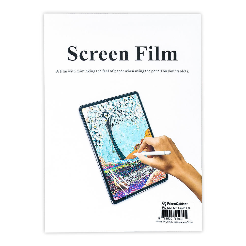 Anti-fingerprint Flat Toughened Paperlike Screen Film for iPad 12.9 inch