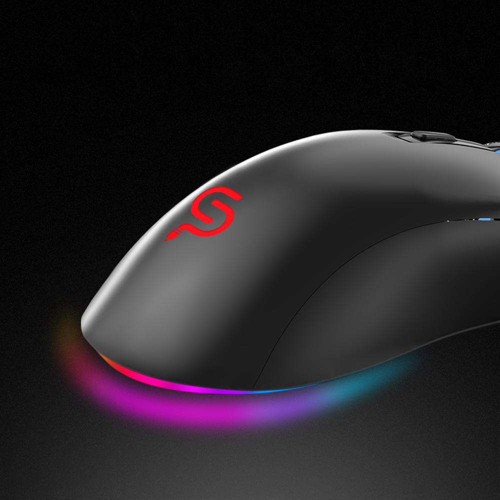 87 Keys LED Backlit Mechanical Gaming Keyboard and Professional Wired ...