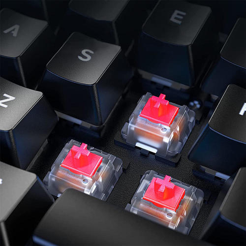 87 Keys LED Backlit Mechanical Gaming Keyboard and Professional Wired ...