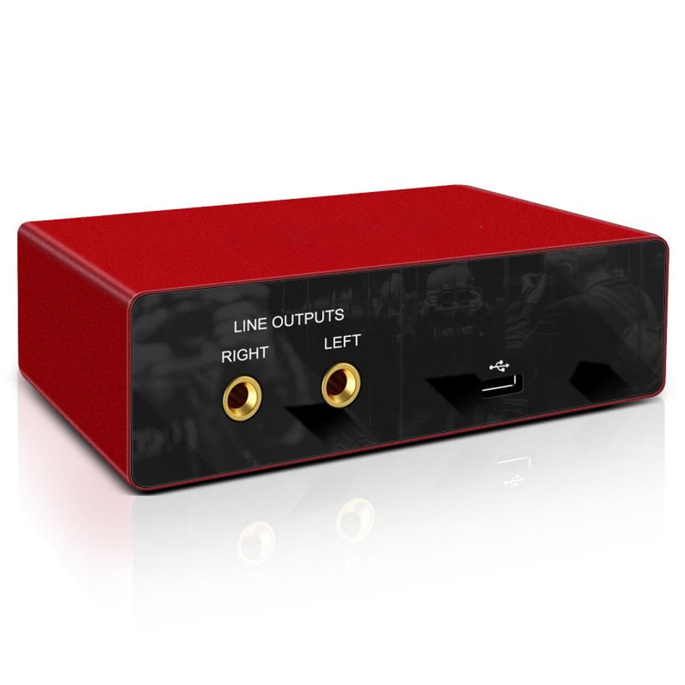 USB Audio Interface With Mic Preamplifier XLR Audio Interface