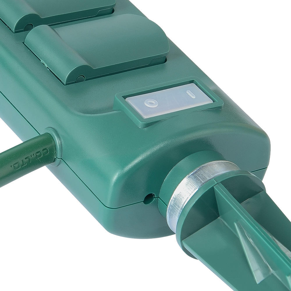 6-Outlet Outdoor Weatherproof Power Stake Timer - PrimeCables®